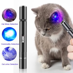 WNZQK Cat Toys Lazer Pointer cat Toys Interactive for Indoor Red Laser Pointer for Dogs Pet Red Light Laser Remote Control Teaching USB Flashlight Rechargeable(1 Pcs Pack, 1 Pcs Pack)