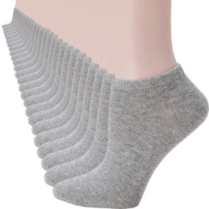 14 pairs low cut ankle socks for men/women thin athletic sock pack socks grey