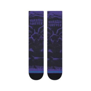 Stance Yibambe Crew Socks (Medium, Purple)