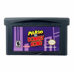 gba games mario vs donkey kong gameboy advance game cartridge for gba / gameboy advance sp / original nintendo ds and ds lite (reproduction)