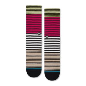 Stance Diatonic Crew Socks (Large, Magenta)