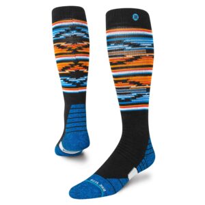 stance serape dos socks (medium, navy)