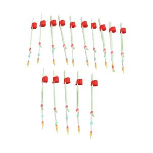 15pcs ice fishing rod top tip portable mini winter fishing pole tip accessory fishing pole tackle tip