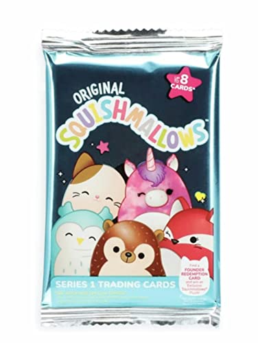 Squishmallows Official Kellytoy Series 1 Trading Cards (Pack of 6)