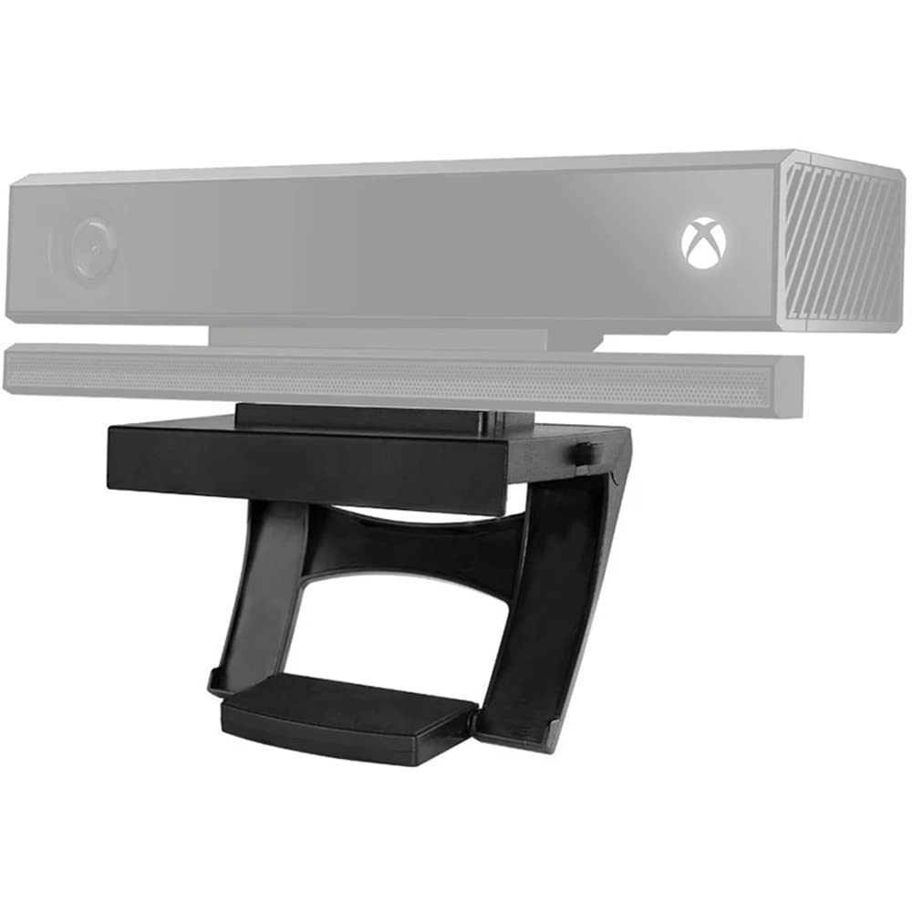 CKXIN TV Clip Mount Bracket Holder Stand for Xbox One Kinect 2.0 Sensor Black