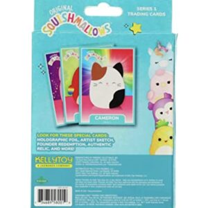 Squishmallows Official Kellytoy Series 1 Trading Cards (Pack of 6)