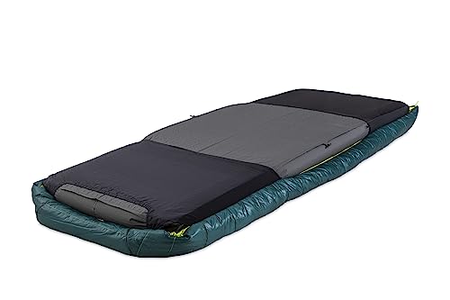 NEMO Jazz Synthetic Sleeping Bag - Single - Lagoon/Lumen