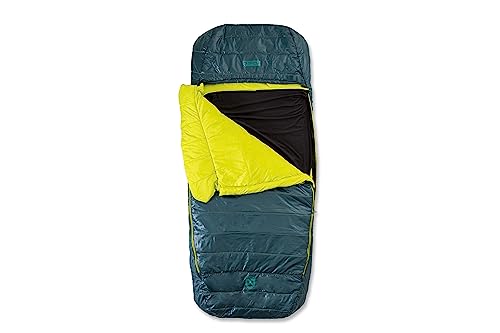 NEMO Jazz Synthetic Sleeping Bag - Single - Lagoon/Lumen