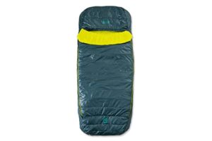 nemo jazz synthetic sleeping bag - single - lagoon/lumen