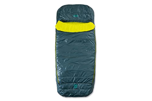 NEMO Jazz Synthetic Sleeping Bag - Single - Lagoon/Lumen