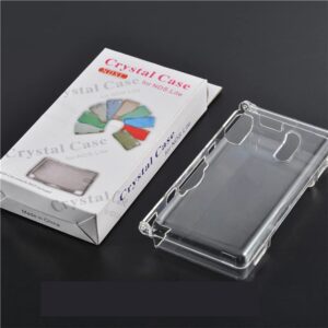 CKXIN Clear Crystal Protective Hard Shell Skin Case Cover for Nintendo DSL NDS Lite NDSL Console