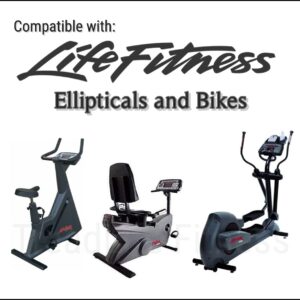 Replacement Battery - Compatible with LifeFitness 9500HR LifeCycle Recumbent Bikes