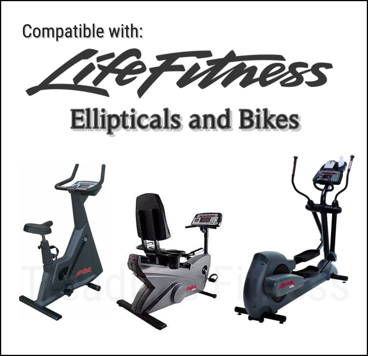 Replacement Battery - Compatible with LifeFitness 9500HR LifeCycle Recumbent Bikes