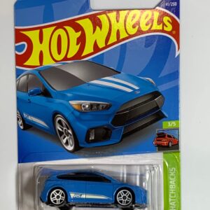 DieCast Hot Wheels Ford Focus RS [Blue] - 41/250 HW Hatchbacks 3/5