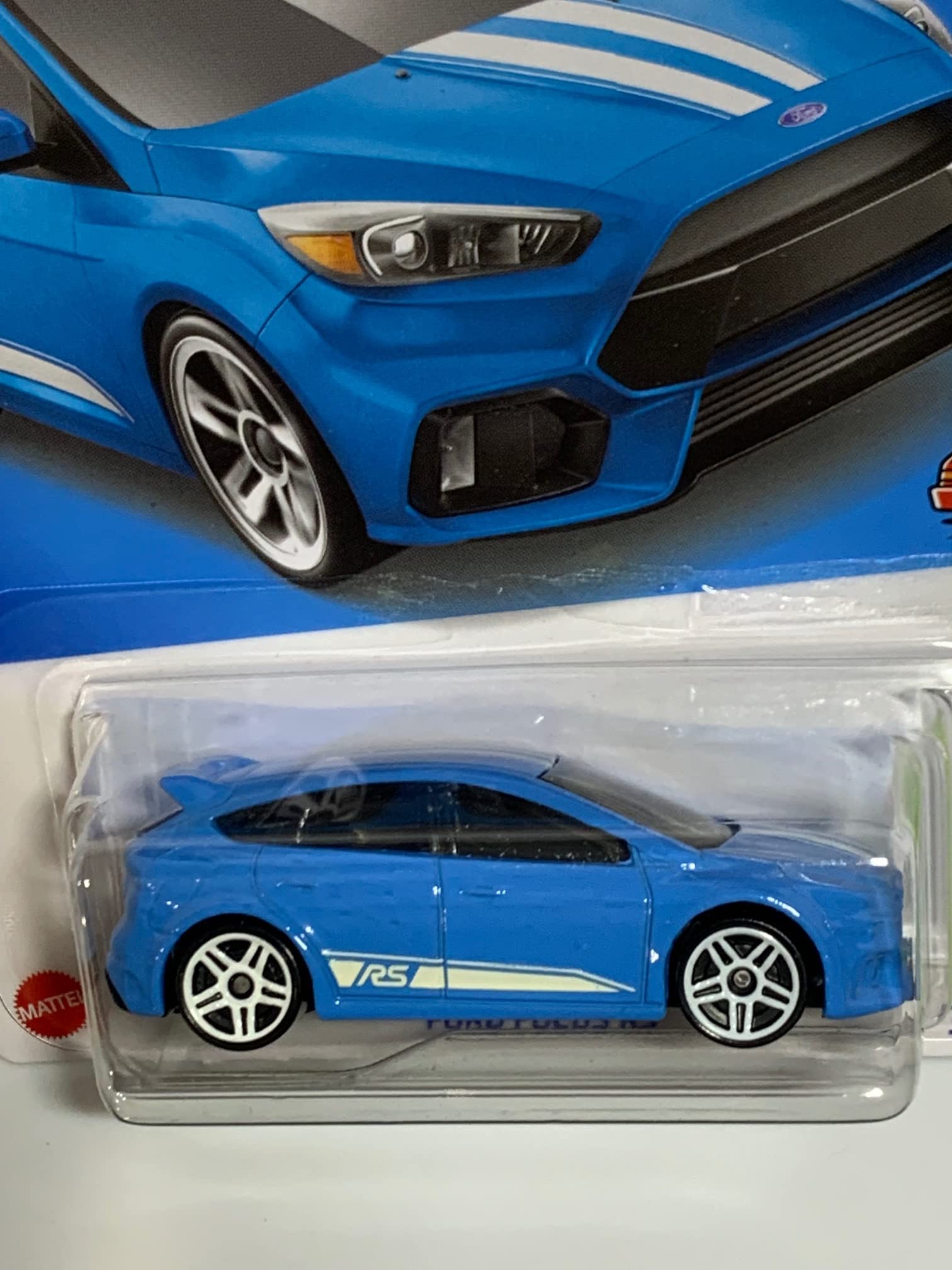 DieCast Hot Wheels Ford Focus RS [Blue] - 41/250 HW Hatchbacks 3/5