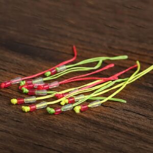 adonpshy Fishing Pole Tip Line Wear Rod Tip Line Knot Strengthen for Fishing 50Pcs 2