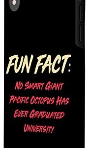 iPhone XR No Giant Octopus Graduated Uni Funny Animal Pun Humor Case