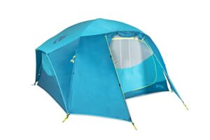 nemo aurora highrise, 3 season, family, car camping tent - 6-person - atoll/oasis