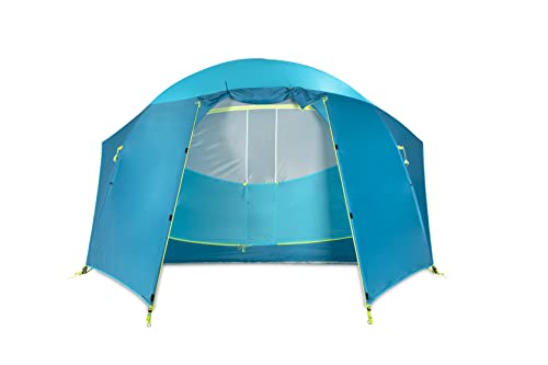 NEMO Aurora Highrise, 3 Season, Family, Car Camping Tent - 6-Person - Atoll/Oasis