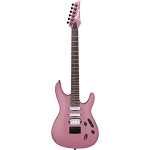 ibanez standard s561 electric guitar - pink gold metallic matte