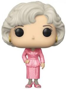 pop exclusive betty white vinyl - diamond glitter rose nylund - golden girls funko