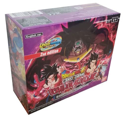 Dragon Ball Super Unison Warrior Series 2 Vermilion Bloodline Booster Box 2nd Edition