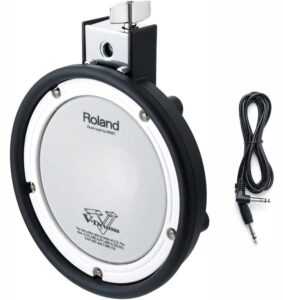 roland pdx-6a 6 inch single zone electronic v-drum pad and silverline audio 10ft connection cable bundle