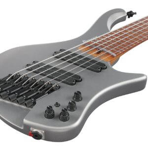 Ibanez Bass Workshop EHB1006MS 6-string Bass Guitar - Metallic Gray Matte