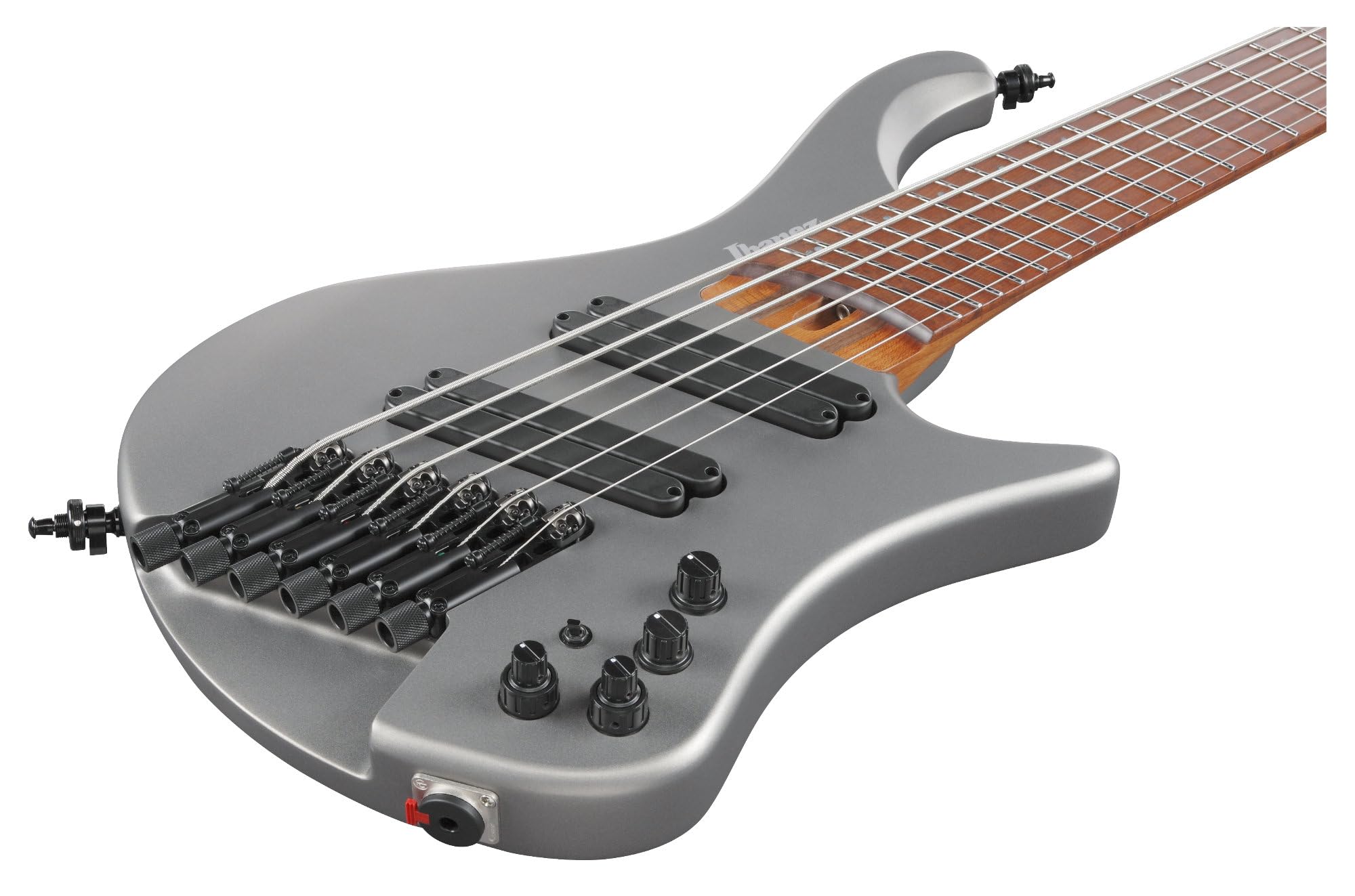 Ibanez Bass Workshop EHB1006MS 6-string Bass Guitar - Metallic Gray Matte