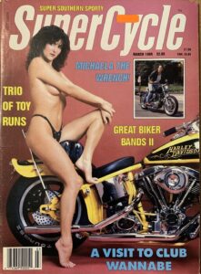 supercycle biker motorcycle magazine march 1989