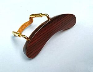 musical string mandolin armrest rosewood wood with golden color u clamp hardware