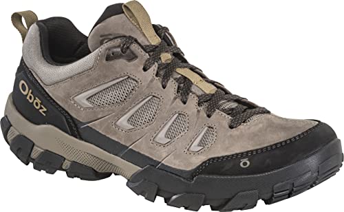 Oboz Men's Sawtooth X Low Hiking Shoes, Rockfall, 10