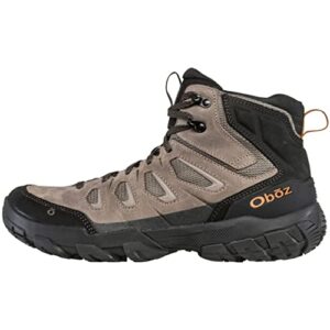 oboz sawtooth x mid hiking boot - men's rockfall 12