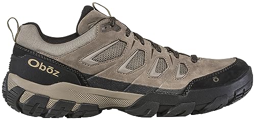 Oboz Men's Sawtooth X Low Hiking Shoes, Rockfall, 10