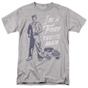 ford ford truck man classic unisex adult t shirt,athletic heather, large