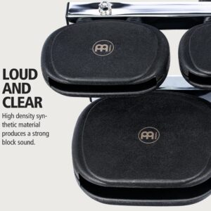 Meinl Percussion Synthetic Temple Blocks with Steel Frame, Five Pitches from Low to High, 2-Year Warranty (TMSTB)