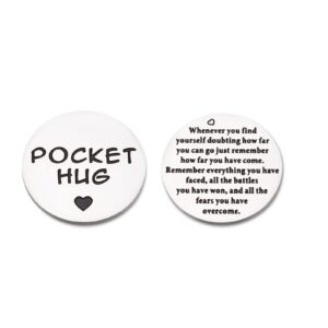 inspirational gifts for women men pocket hug token for friends long distance relationship gifts blue collar gifts for men