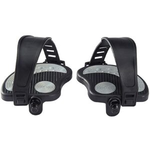 exercise bike pedals 9/16" with straps for peloton bike, spin cycling bike, indoor exercycle bike, stationary recumbent bicycle replacement parts