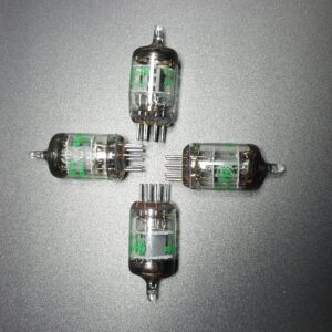 7-Pin 5654W Vacuum Tubes, Fully-Tested Vacuum Tube, Perfect Matched Pairing Tube Amp, Upgrade for 5654 / 6J1 / 6J2 / EF95 / 6AK5 / 6J1P Electron Vacuum Tube(2 Tubes)