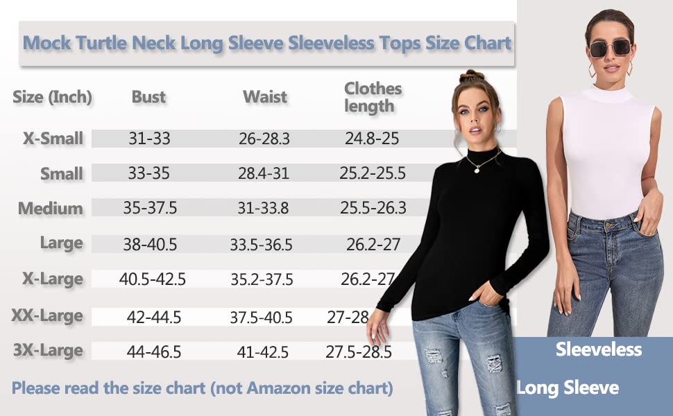 UNTYHOTS Women's Sleeveless Mock Turtleneck Tanktop Basic Stretch Fitting Pullover Lightweight Slim Shirt (Sleeveless White, Mediun)