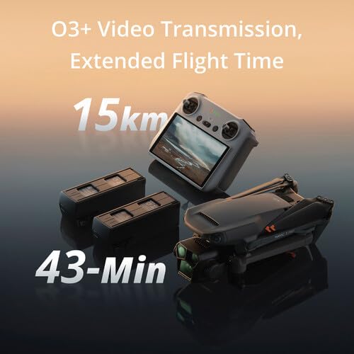 DJI Mavic 3 Cine PRO Premium Combo With the DJI RC Pro Controller, 43-Min Flight Time 5.1K Video Camera Drone, with 3 Batteries, 128 GB SD Card, 2 ND Filter Sets, Waterproof Backpack, Landing Pad and More