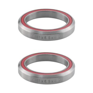 whyhkj 2pcs metal 41mm bicycle headset bearing mountain road bike bicycle headset bearing part, silver