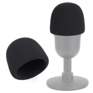 wibond razer seiren mini pop filter - foam windscreen wind cover made from quality sponge material, razer seiren mini foam cover for recording and streaming