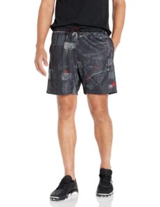 adidas men's dame dolla shorts, multicolor/black, large