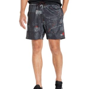 adidas Men's Dame Dolla Shorts, Multicolor/Black, Large