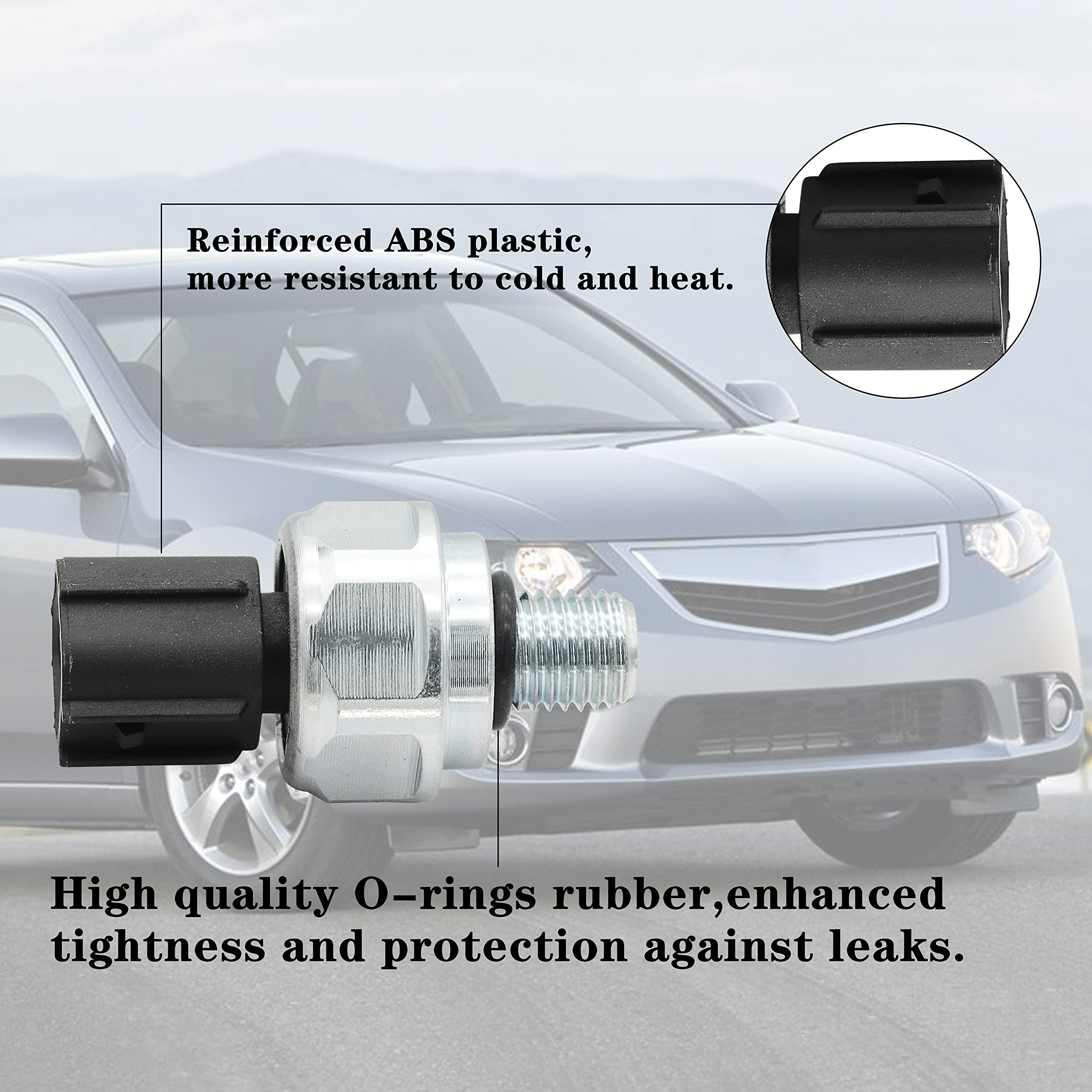 YITHSWAY 28600-P7W-003 28600-P7Z-003 Transmission Pressure Switches Set for 1997-2011 Honda Accord Odyssey Pilot, Acura TL CL MDX RSX TSX Automatic Transmission 2ND-3RD Gear Oil Pressure Sensor Switch