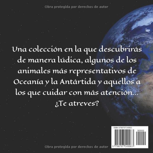 Animales del mundo: Oceanía y Antártida (Cuentos infantiles contados por maestras) (Spanish Edition)