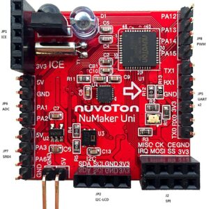 ARM Cortex-M Single-chip NuMaker Uni Series wear Development Board Winder