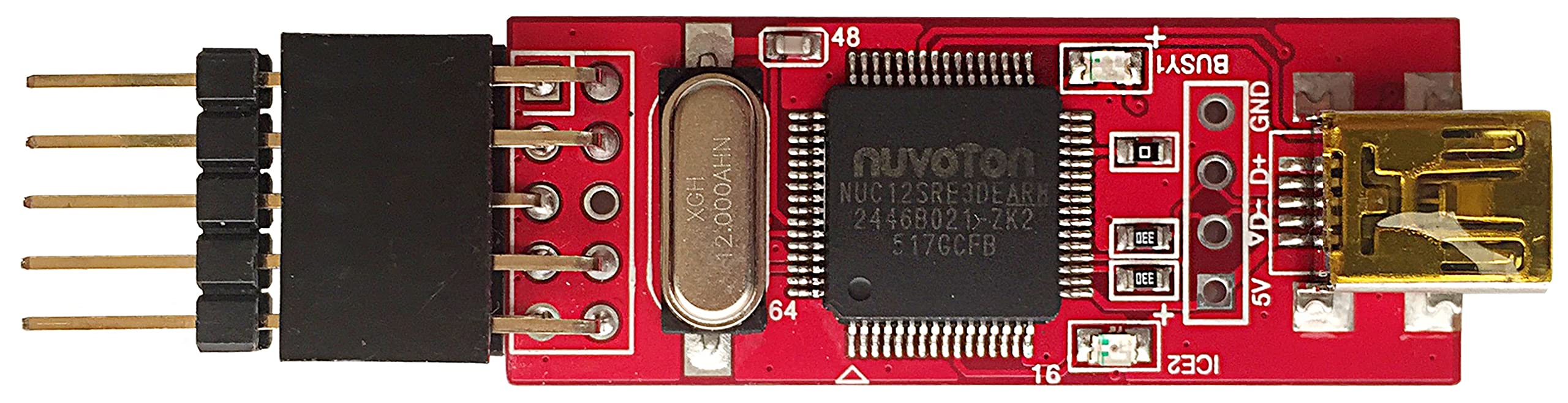 ARM Cortex-M Single-chip NuMaker Uni Series wear Development Board Winder