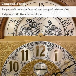 FELHOOD Grandfather Clock Door Key for Most Clocks Prior to 2004, Compatible with Ridgeway, Sligh, Emporer, Pearl, Seth Thomas, Trend Grandfather Clock - 1 Pack